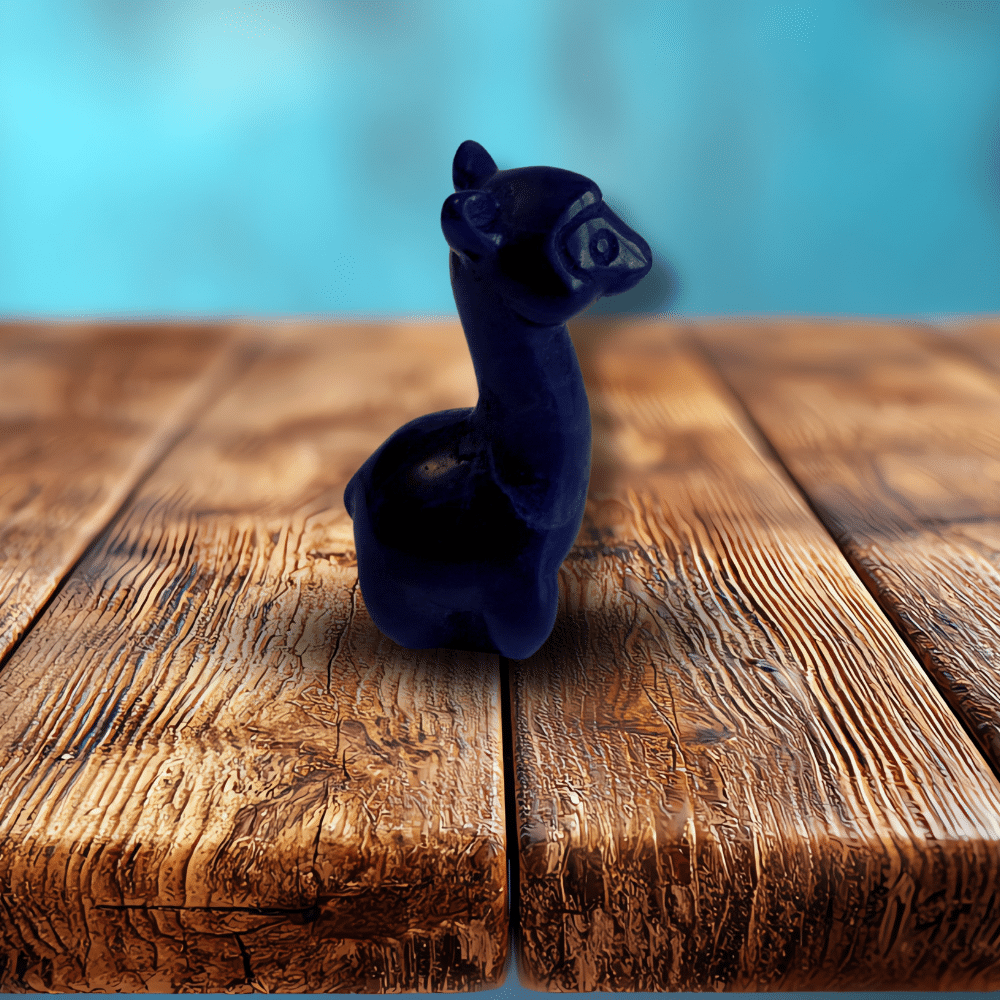 Lama en Aventurine Bleue – Sérénité & Expression authentique